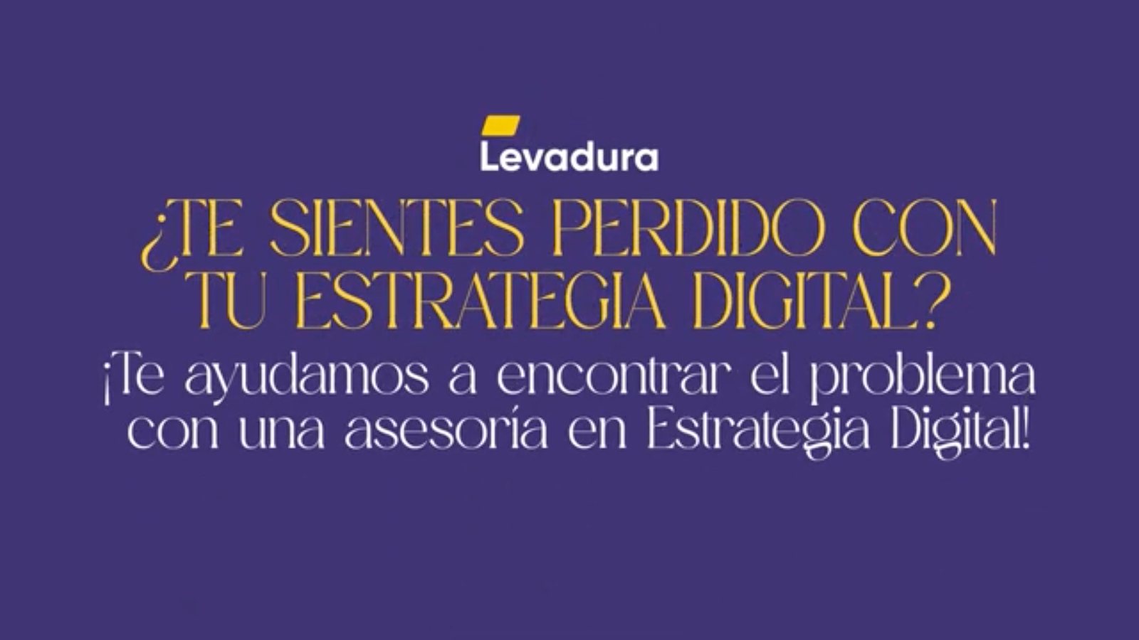Agencia en Estrategia Digital - LEVADURA AGENCIA